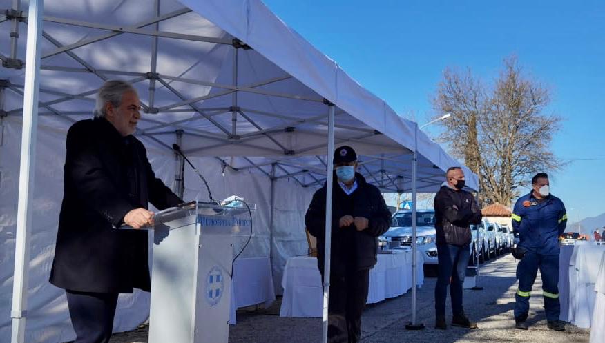 Δια χειρός Στυλιανίδη τα νέα όχηματα της Πολιτικής Προστασίας Ηπείρου ...